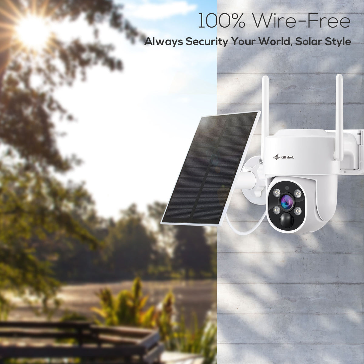 PT Solar Camera Security Outdoor | 2K FHD Security Camera Wireless Our ...